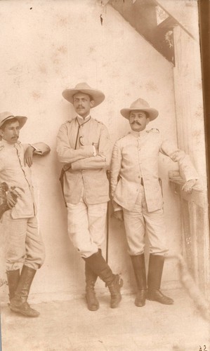 RARE CUBA CUBAN SPAN AM WAR MAMBISES OFFICERS PORTRAIT 1880s ORIG PHOTO ...