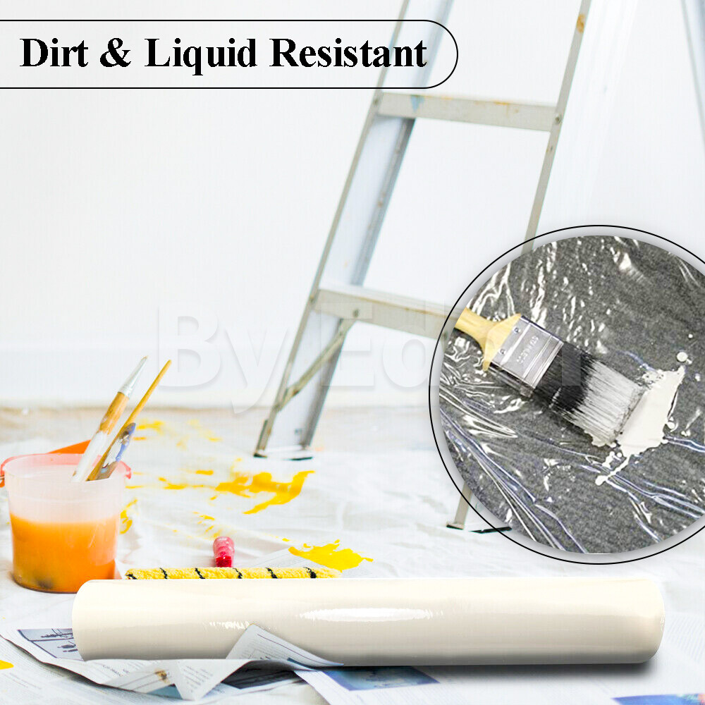 Carpet Floor Protector Self Adhesive Clear Roll Protection Cover Sheet ...