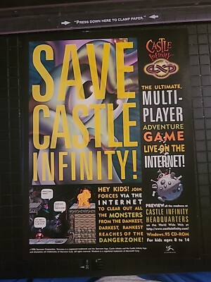 Case Infinity CD-rom Print Ad 1996 8x11 Great To Frame | eBay