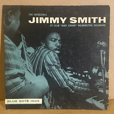 Jimmy Smith Club Baby Grand BLUE NOTE 1529 VG ORIG COVER ONLY | eBay