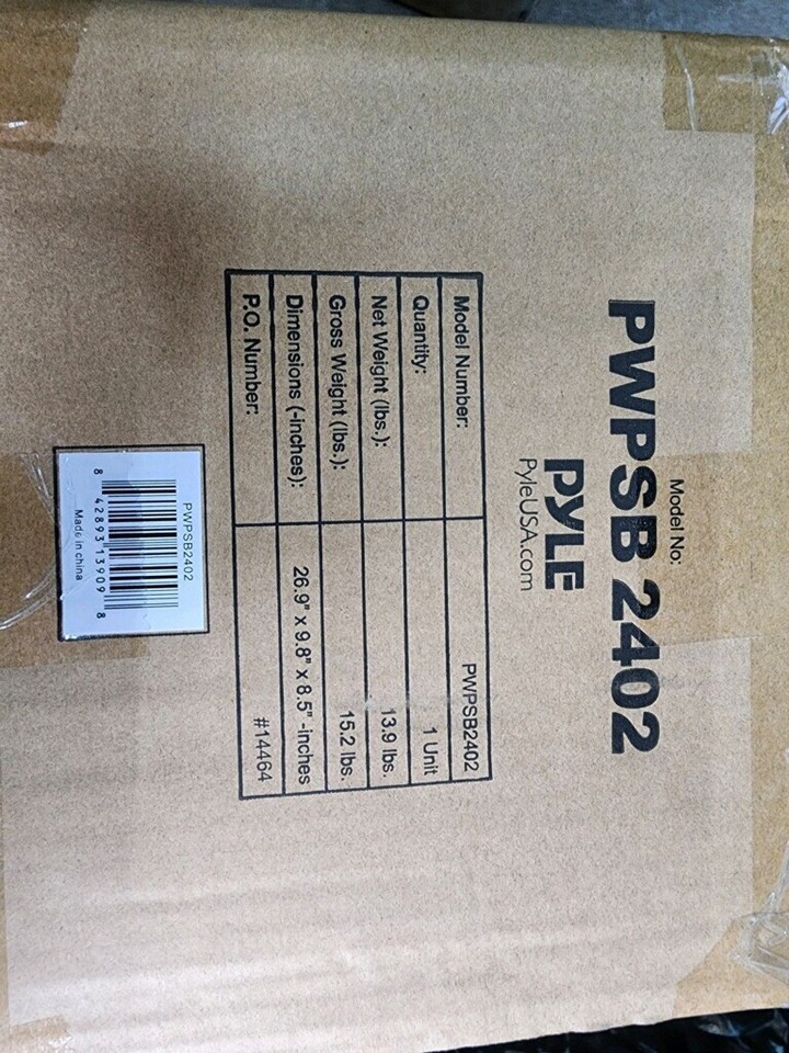 Pyle 24” Powered ATV/UTV Soundbar Syste w/ Wireless BT Streaming & LED ...