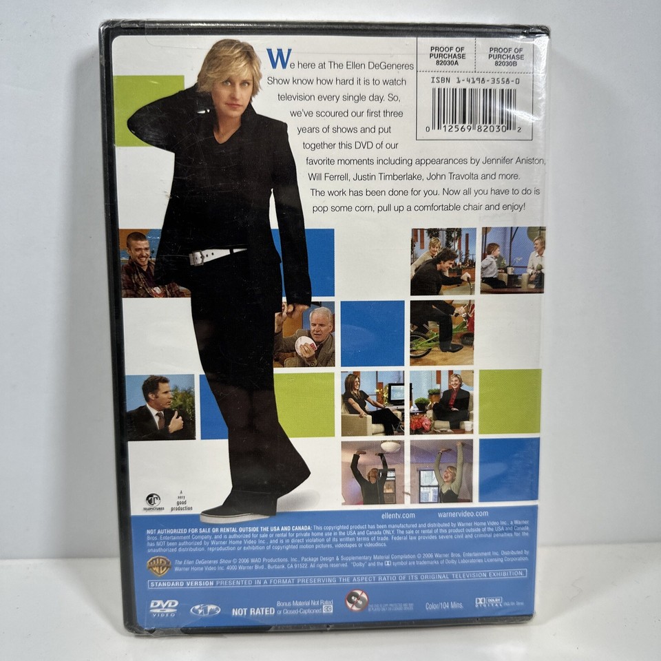 The Ellen DeGeneres Show: DVD-licious (DVD, 2006, 2-Disc Set ...