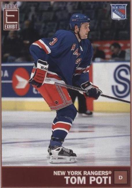 2003-04 Pacific Exhibit - Tom Poti #100 for sale online | eBay