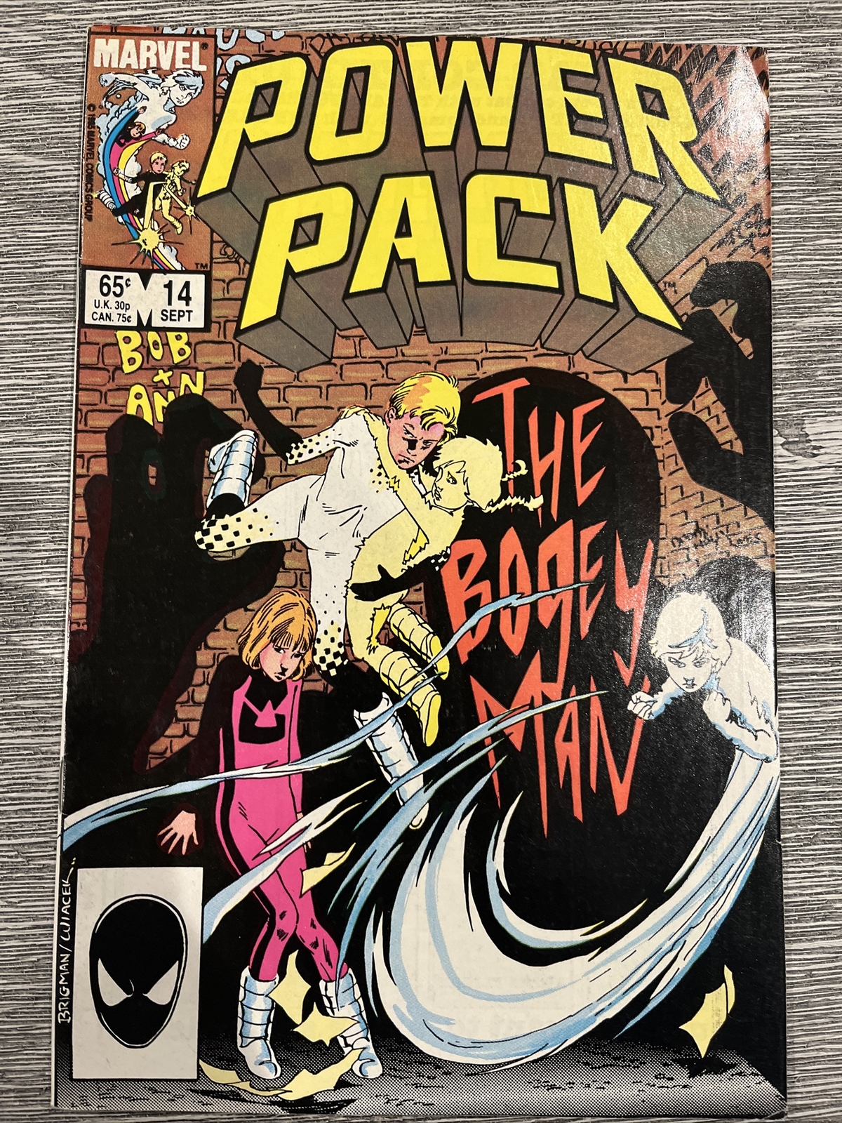 (1985 - Sept #14) MARVEL COMICS POWER PACK The Bogey Man. See Pictures ...