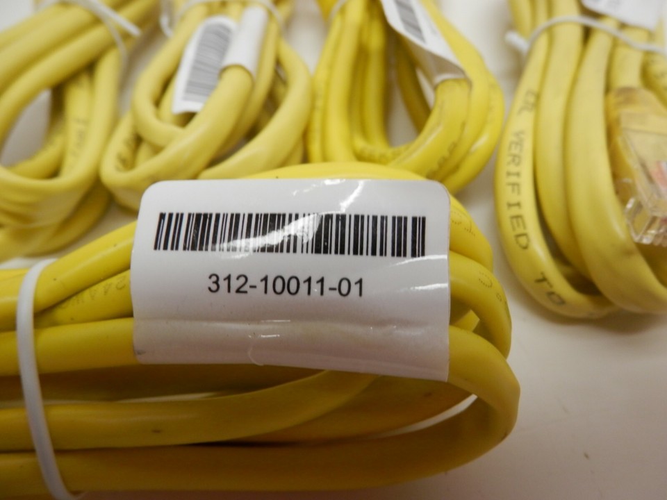 RJ45 CAT5 Network Computer Connector Patch Cable 5', Type CM 24AWG, 312 ...