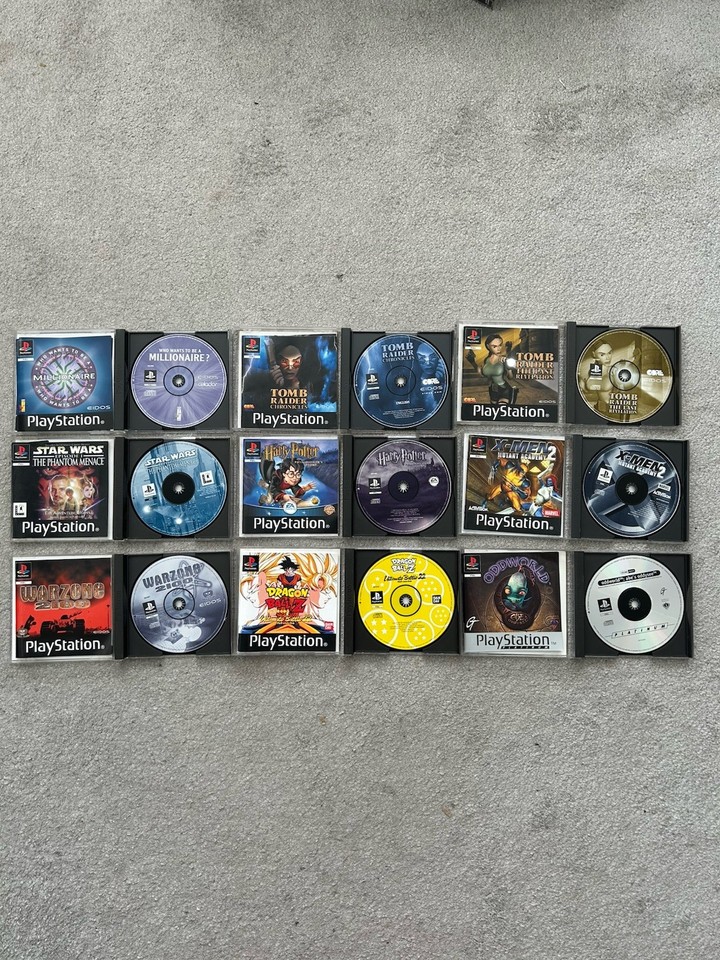 9 Game PS1 Bundle (Sony PlayStation) - PAL - PS1 | eBay