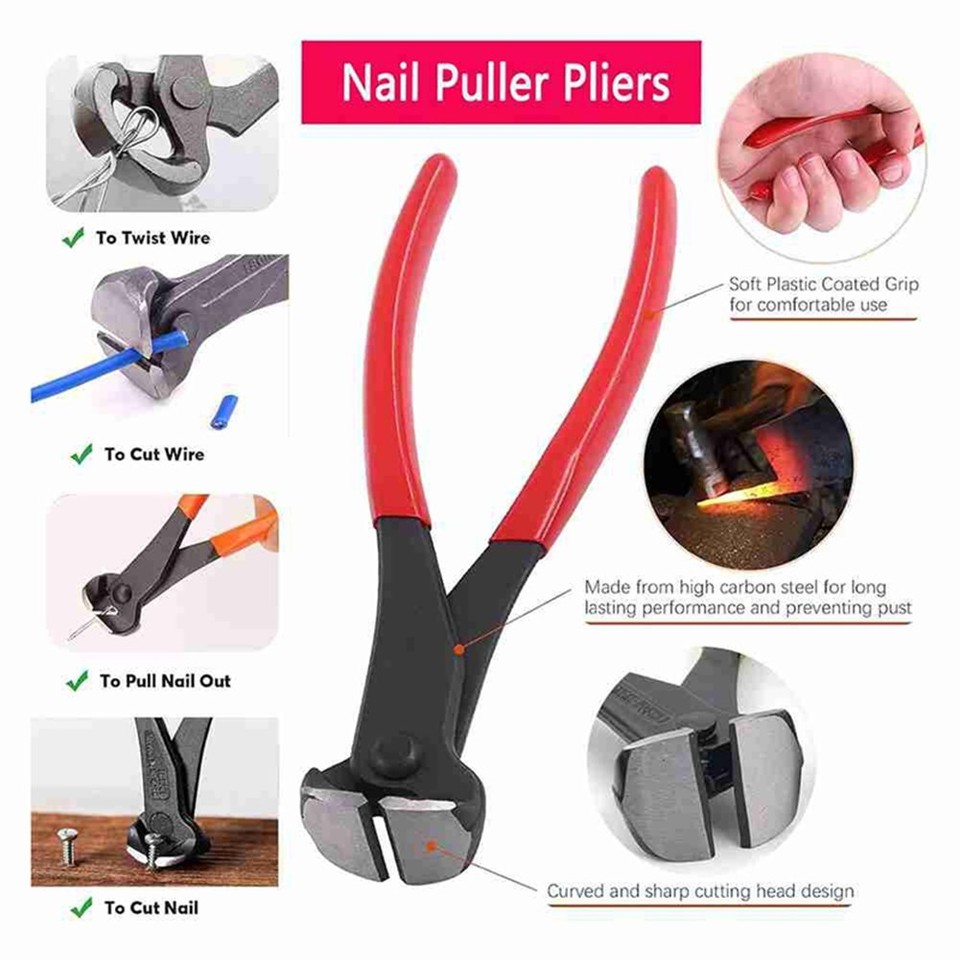 4Pcs Upholstery and Repair Staple Remover Tack Puller Nail Remover Tool ...
