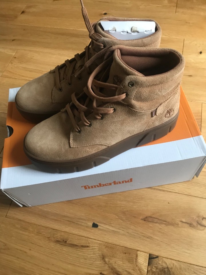 Timberland Beige Suede Sneakers. New with tags. UK size 6 | eBay UK
