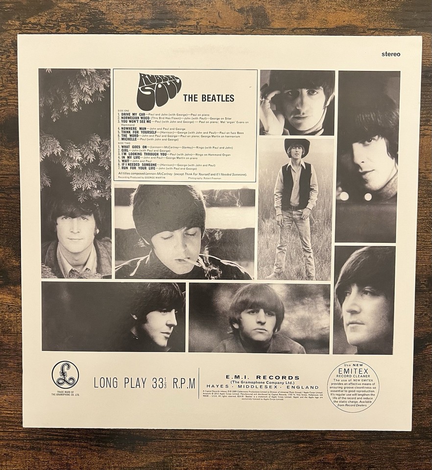The Beatles ~ Rubber Soul Vinyl LP (2018 Reissue 180g) | eBay
