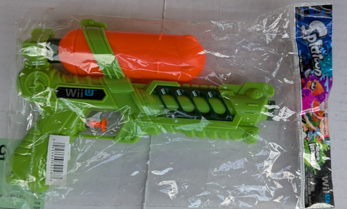 New Splatoon Water Gun Blaster - Wii U Promo Target Exclusive 2015 | eBay