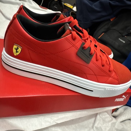 PUMA Ferrari SF Ever Lace Up Men's Red Shoes Sneakers 307093-04 Men 8 ...