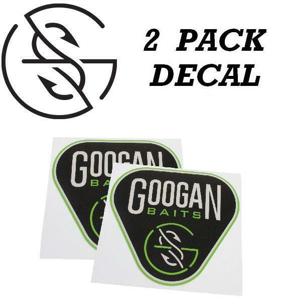 Googan Baits All-Weather Triangle Logo 9" x 8.45" Decal 2-Pack ...