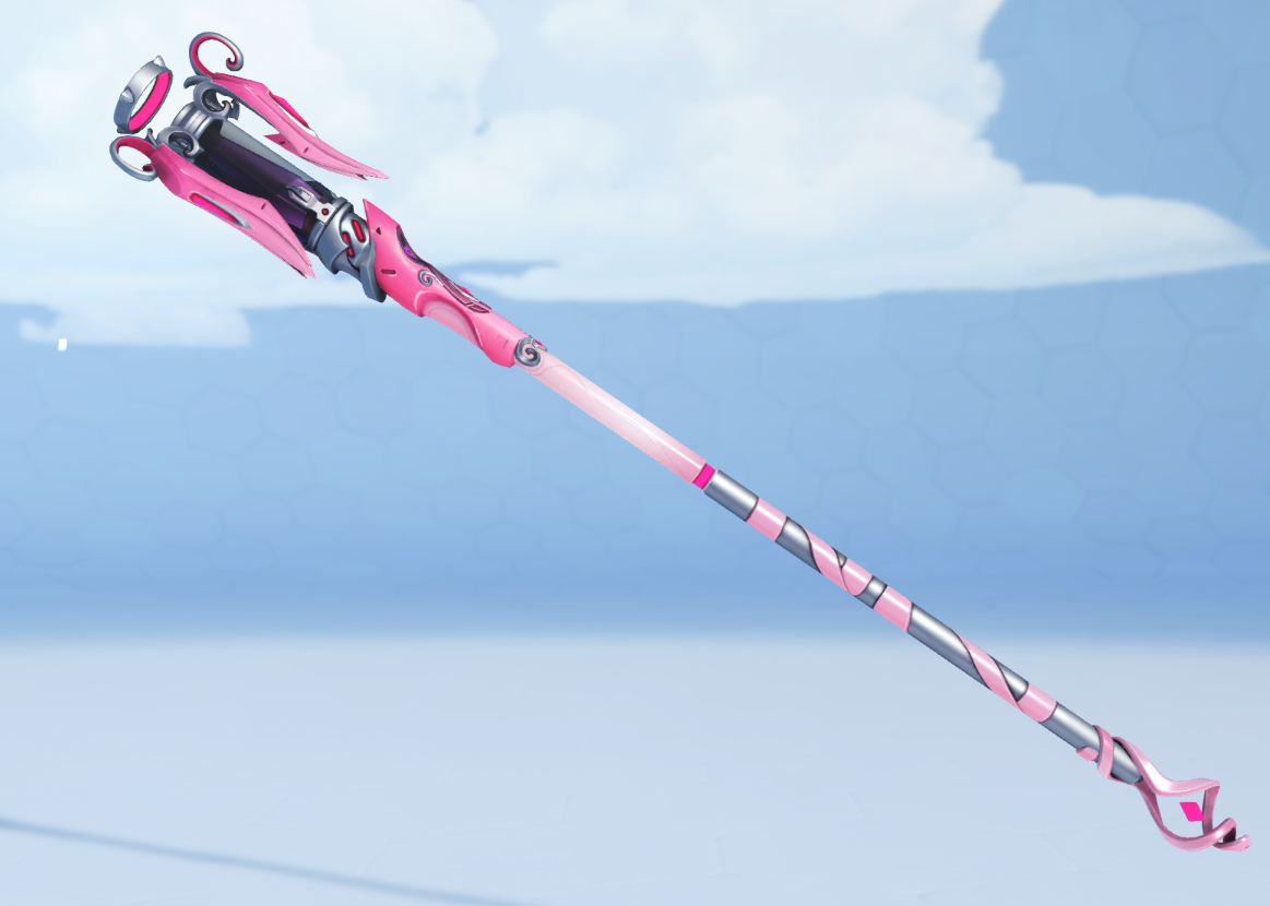 Cosplay prop Pink Mercy Staff | eBay