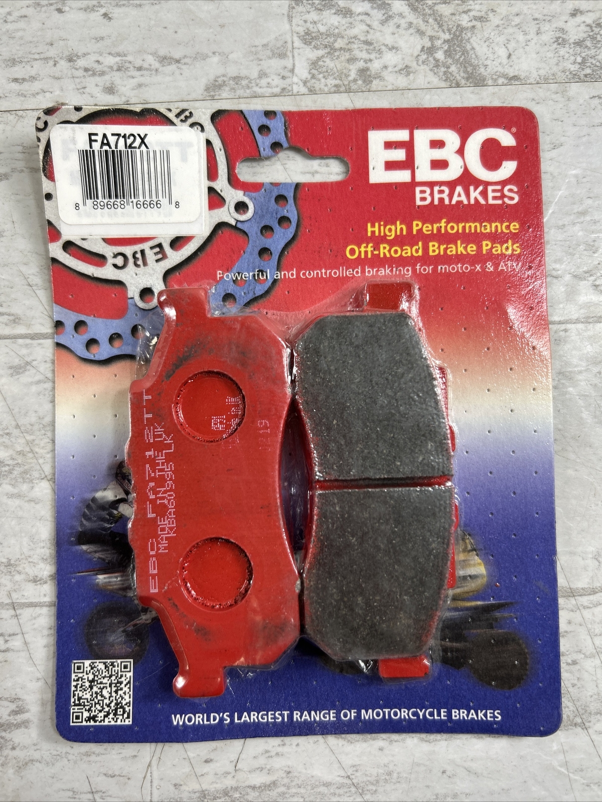 EBC Sport Carbon "X" Brake Pads - [FA712X] | eBay