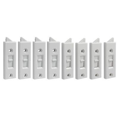 8Pcs Window Latch Locks Replacement, 2 Inch Hole Center Spacing Vinyl ...