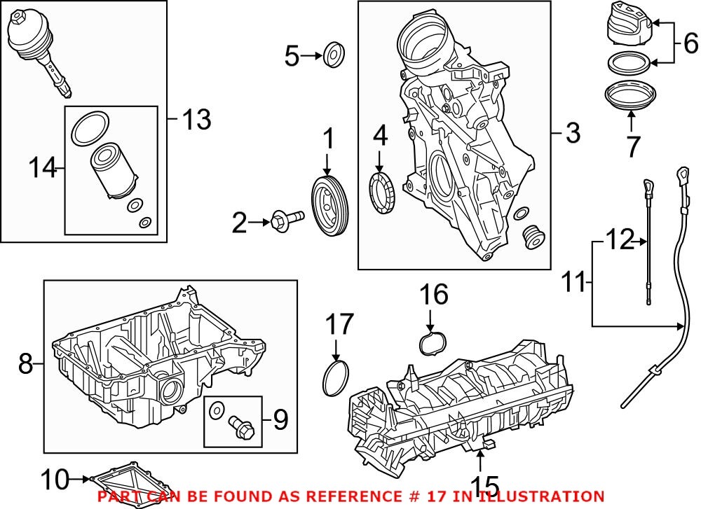 Genuine OEM Fuel Injection Throttle Body Mounting Gasket for Mercedes ...