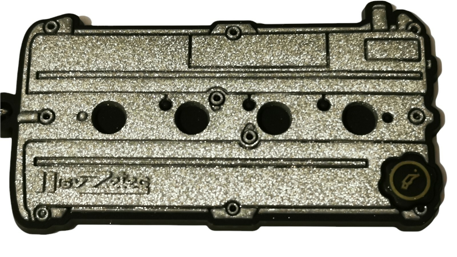 Ford Focus Zetec Rocker Cover Key Ring Mk1 Mk2 Escort RWD Fiesta Silver ...