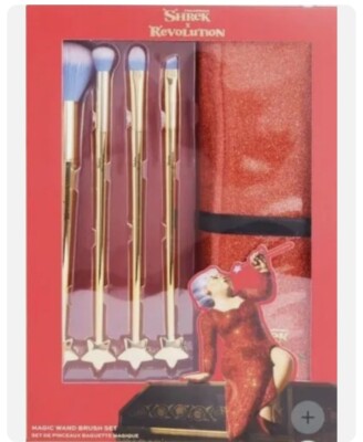 Shrek x I Heart Revolution Fairy Godmother Magic Wand Brush Set | eBay