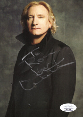 JOE WALSH HAND SIGNED 5x7 COLOR PHOTO THE EAGLES TO RON JSA | eBay