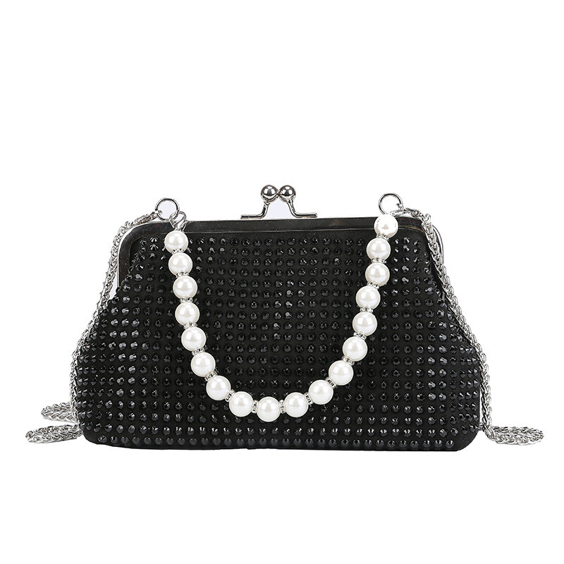 Evening Handbag Purse Sparkly Rhinestone Purses Diamante Clutch Bag For ...