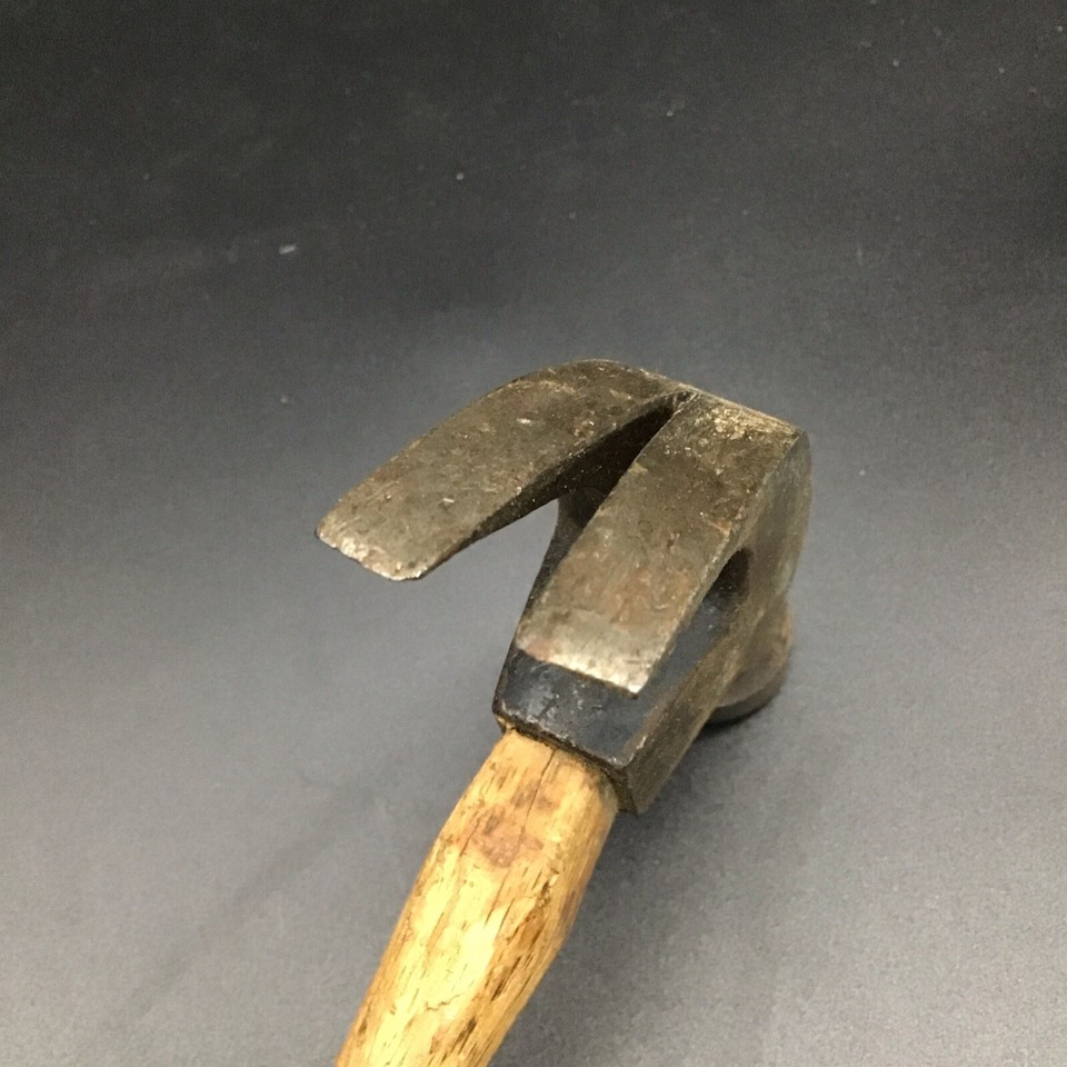 Vintage Heller #2 1/2 Carpenters Bell Face Adze Eye Hammer 7 oz ...