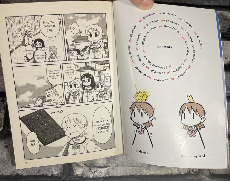 Nichijou My Ordinary Life Manga Books 2 & 3 by Keiichi Arawi - ENGLISH ...