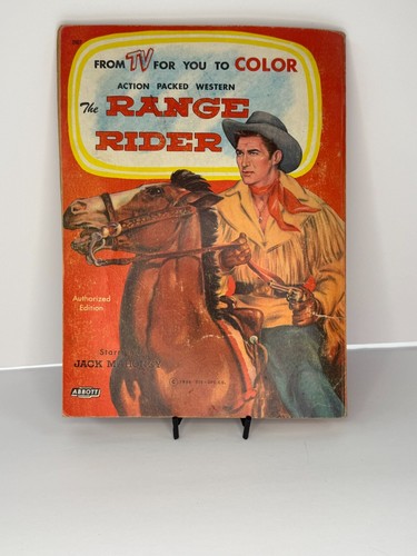 956 The Range Rider Coloring Book – Jack Mahoney – Western TV Cowboy | eBay