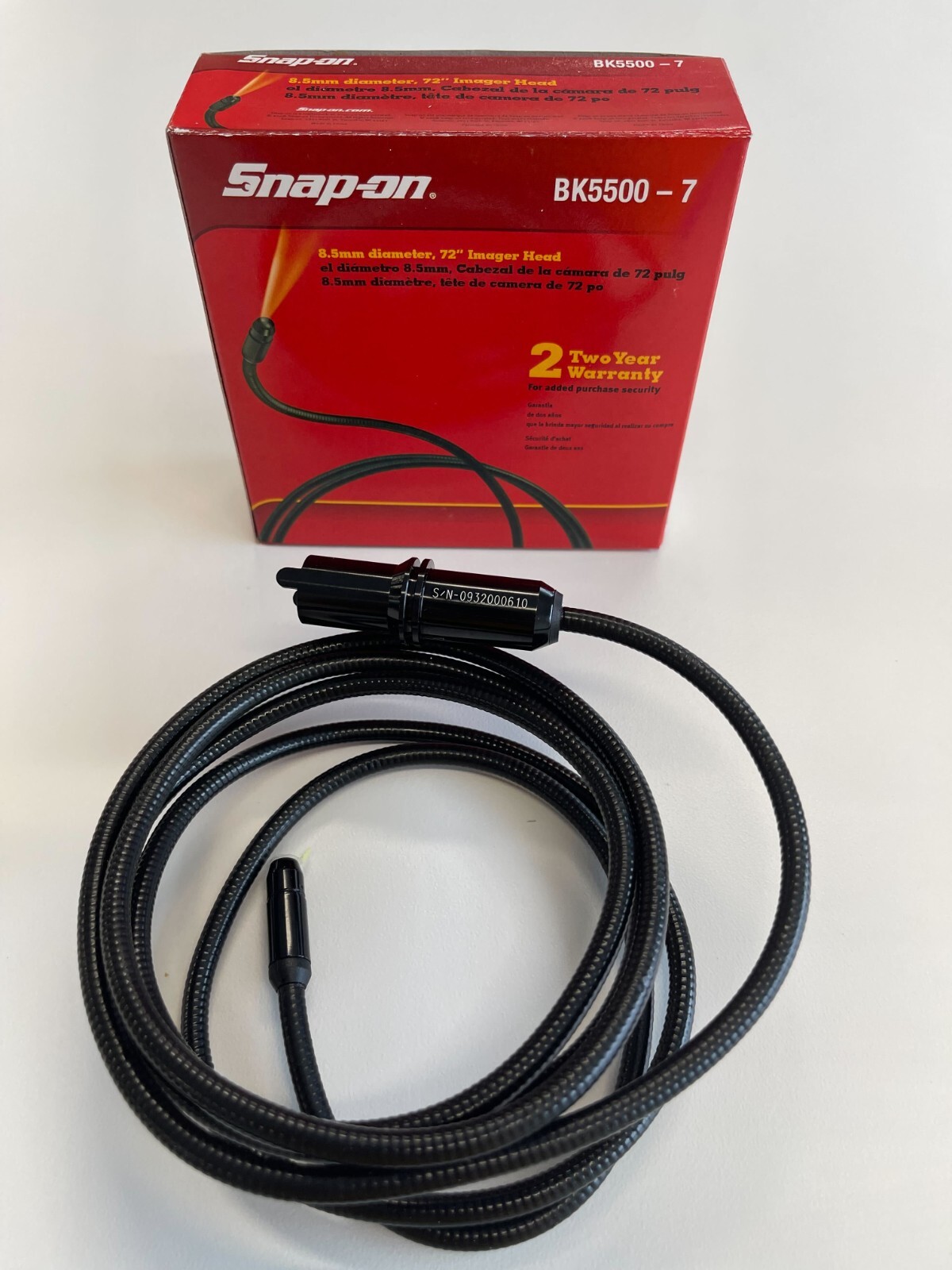 Snap-on BK5500-7 (6ft), Forward View, 8.5mm dia. Imager | eBay