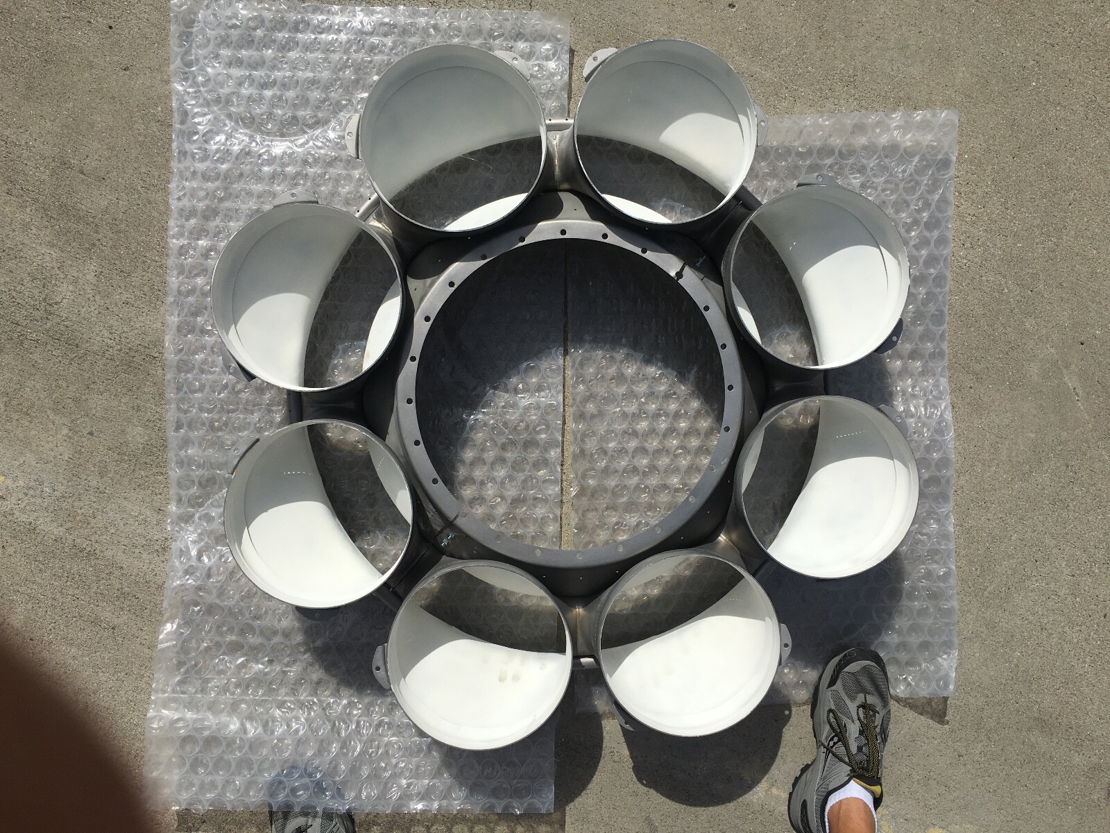 TURBINE COWL- Transfer Duct - Shroud or Hood- NEW in Original Crate ...