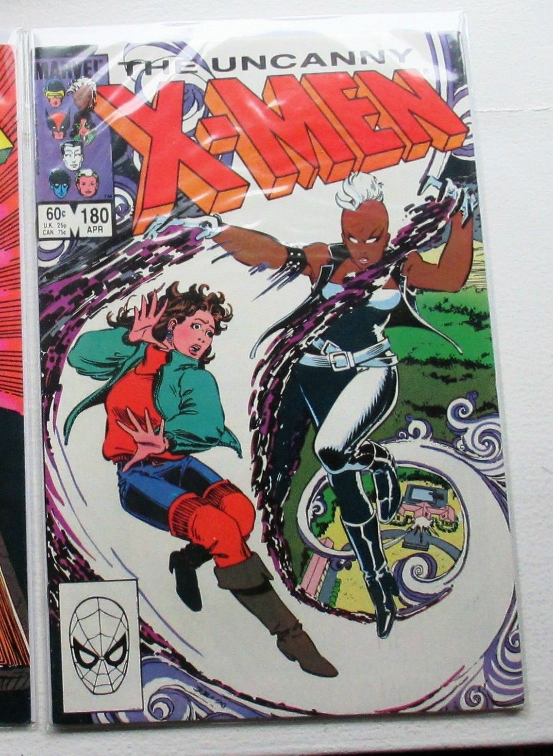 UNCANNY X-MEN 180 (Cypher/Doug Ramsey, Kitty Pryde, Storm, Secret Wars ...