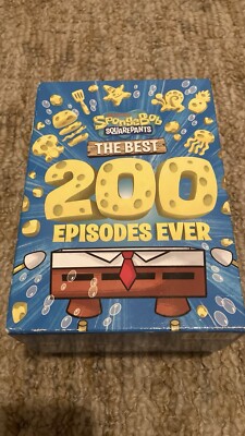 SpongeBob Squarepants - The Best 200 Episodes Ever DVD Set (COLLECTORS ...