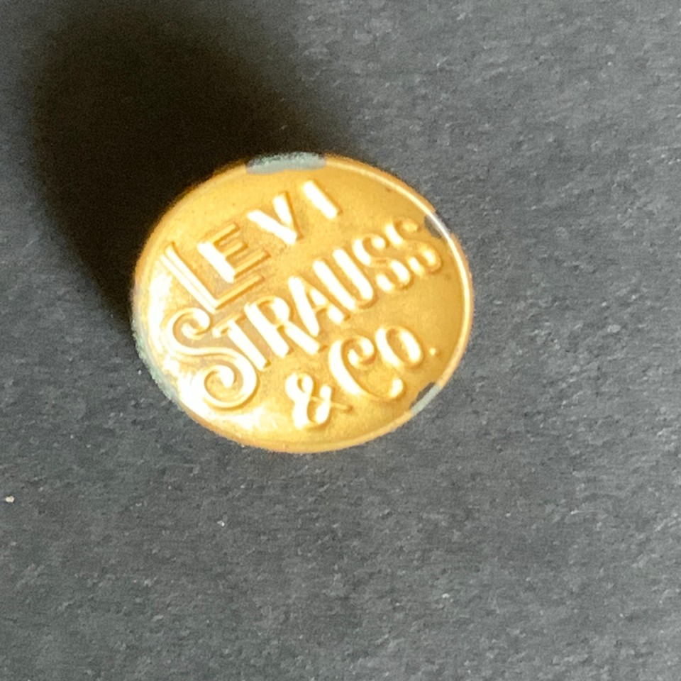 Antique Levi Strauss & Co. Jacket Button Levi Work Ware Chore Jacket | eBay