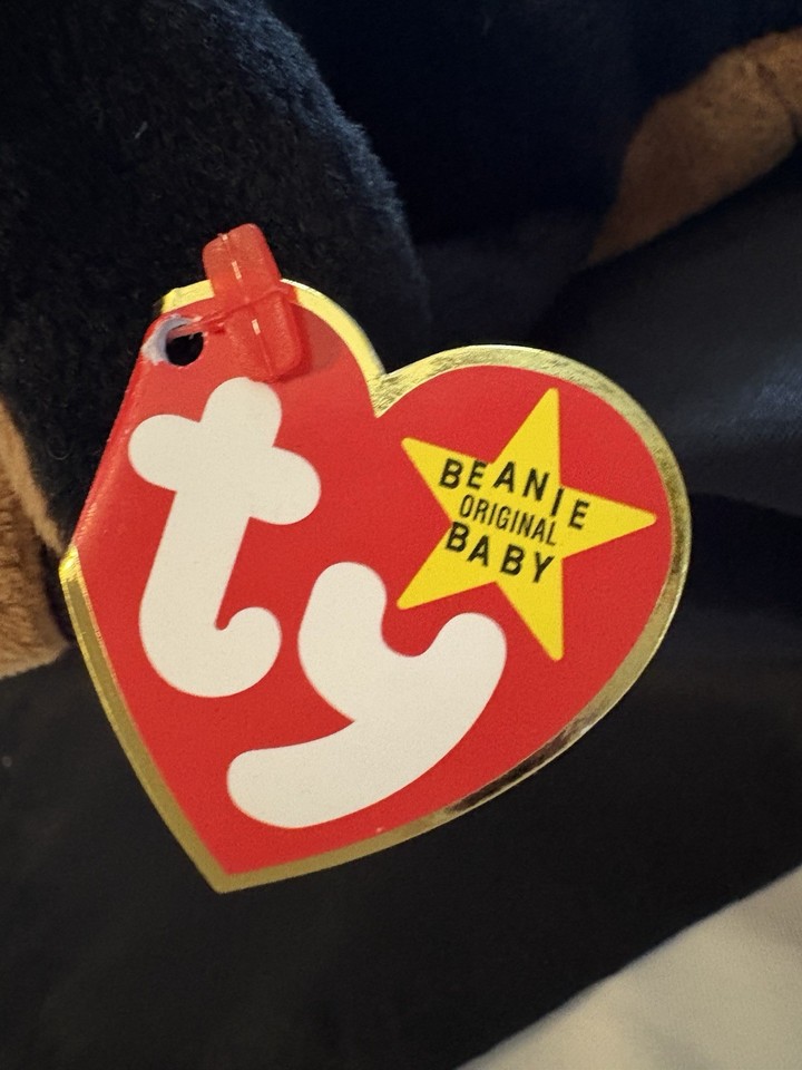 Ty Doby the Doberman Dog 96 Style 4110 W/errors And McDonald’s Teeny ...