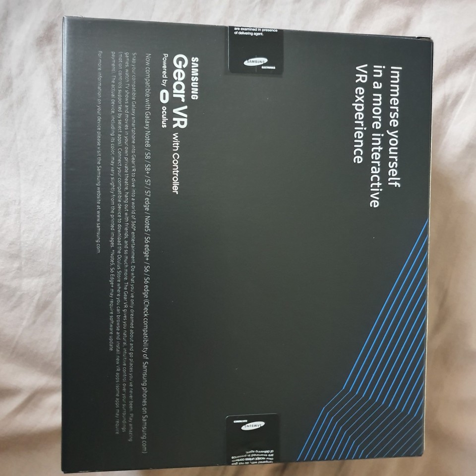 Samsung Galaxy Gear VR Virtual Reality Headset with Controller | eBay UK