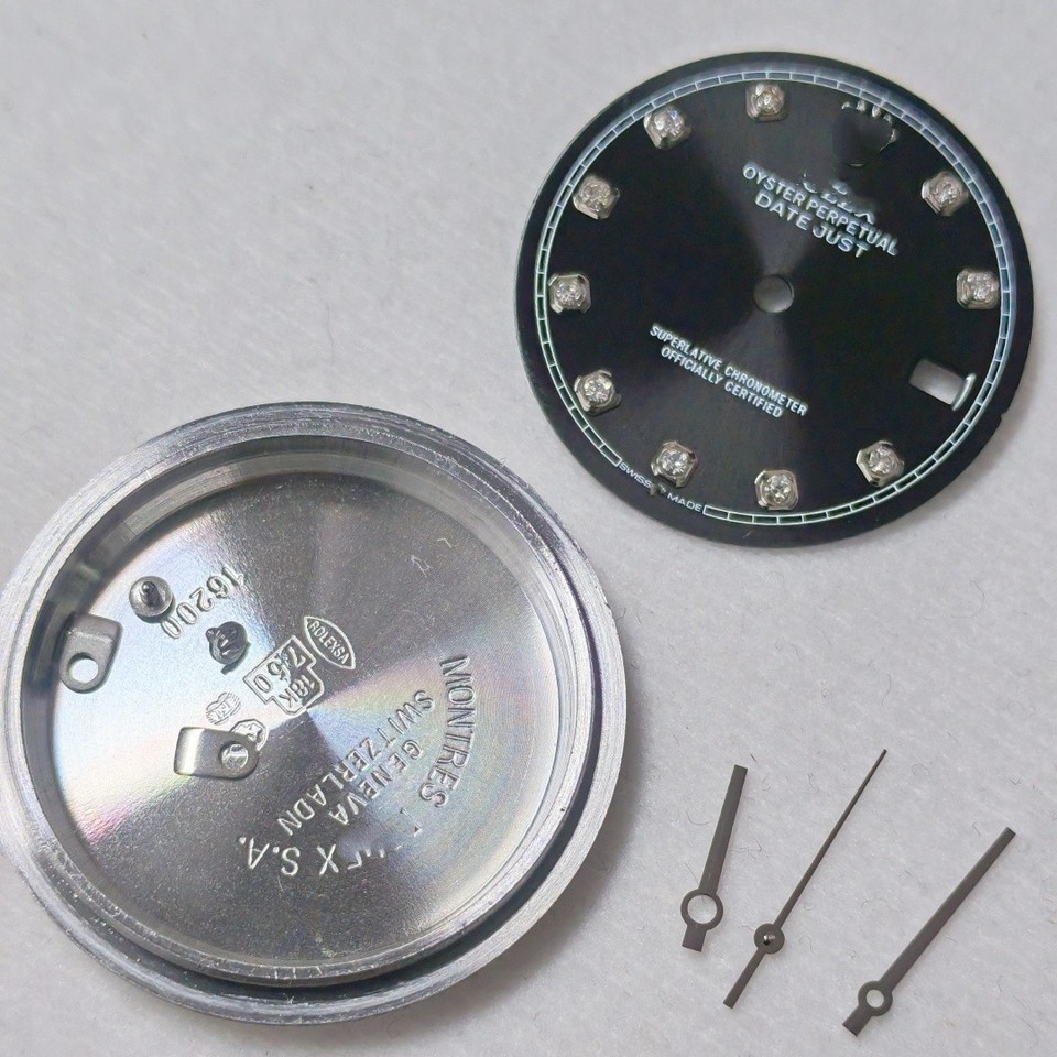 36mm Stainless Steel Watch Case Kit + Dial + Hands + Strap, Fits ...