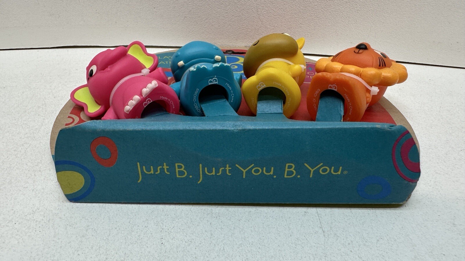 B. Toys Pinky Pals 4 Finger Puppets Bathtime & Playtime Fun 10 Months ...