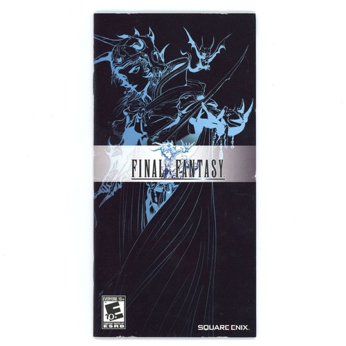 Final Fantasy Sony PSP Square Enix - MANUAL ONLY - No Game 662248907031 ...