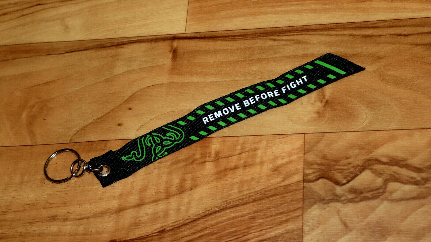 Razer Razer Zone very rare promo short Lanyard Remove before Fight ...