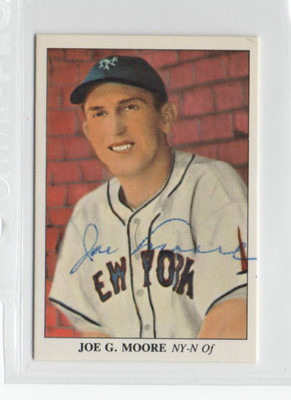 Joe Moore 1985 Big League Cards autographed card New York Giants | eBay