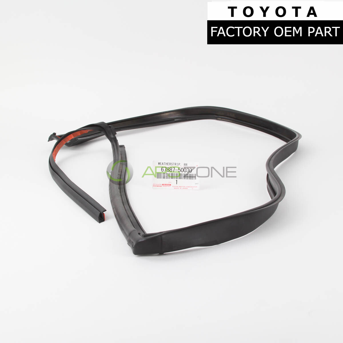 FACTORY LEXUS 2001-2006 LS430 DOOR WEATHER STRIP REAR RIGHT SIDE ...
