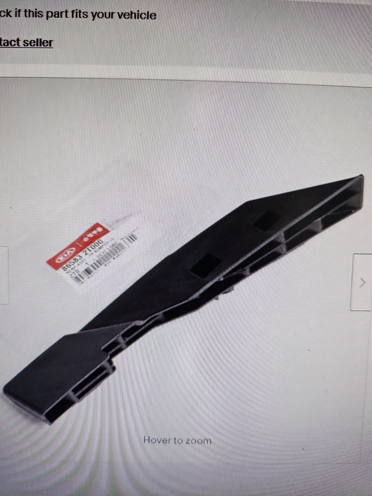 Kia OEM Optima Front Bumper Grille Grill-cover Reinforcement Left ...