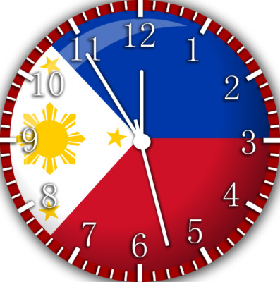 Philippine Flag Frameless Borderless Wall Clock Nice For Gifts or Decor ...