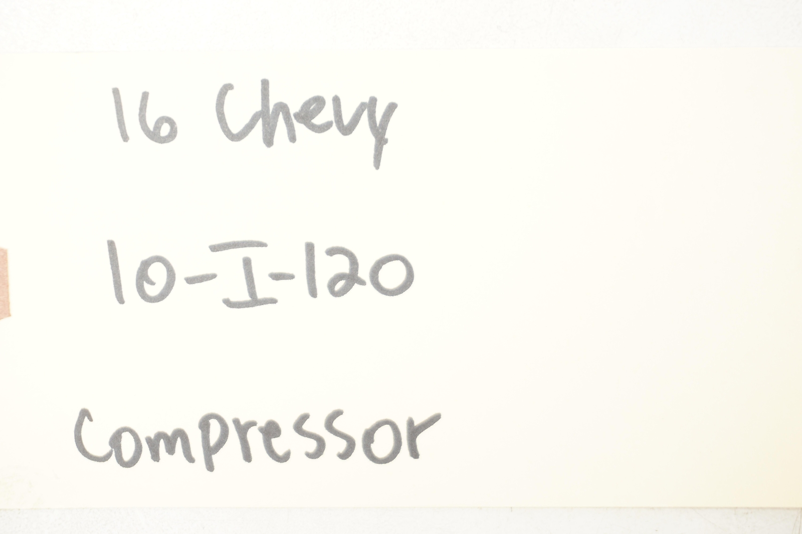 2016-2018 Chevrolet Malibu 1.5L A/C Air Compressor Pump Used OEM ...