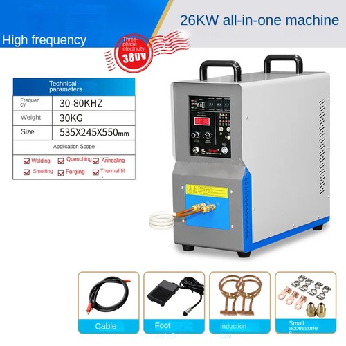 High Frequency Induction Heating Machine Metal Pipe Welding Heating ...