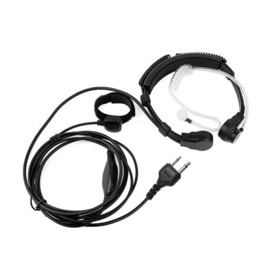 Two Way Radio Mic Throat Microphone Headset for ICOM IC-V80 IC-V85 IC ...