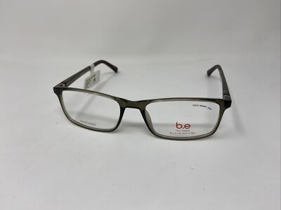 BIO EYES EYEWEAR BE17 OLIVE MOSS GRAY 54/18/140 FLEX HINGE EYEGLASSES ...