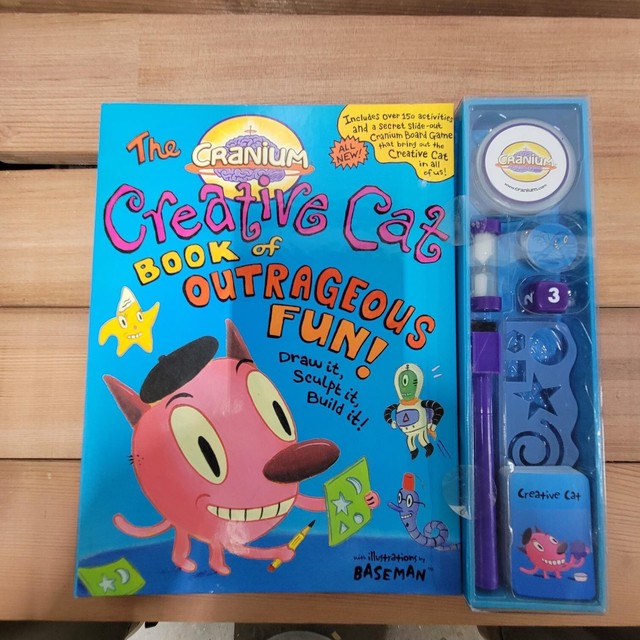 The Cranium Creative Cat Book of Outrageous Fun! : Draw It, Sculpt It ...