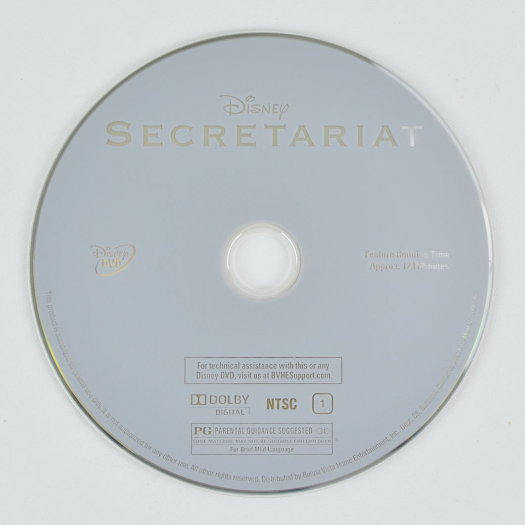 Secretariat (DVD, 2011) Daine Lane, John Malkovich, Dylan Walsh - DISC ...