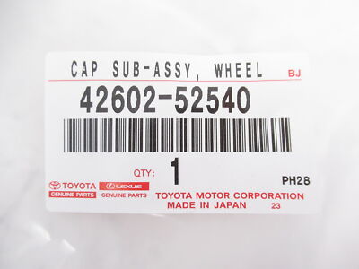 Genuine OEM Toyota 42602-52540 Wheel Cover Hub Cap 2012-2014 Prius C | eBay