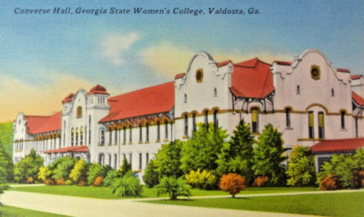 Converse Hall Georgia State Womens College Valdosta GA Destroyed by ...